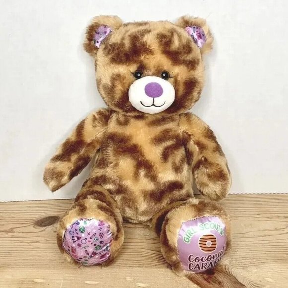 Build-A-Bear Workshop | Toys | Build A Bear Girls Scouts Coconut Caramel Cookie Brown Bear ...